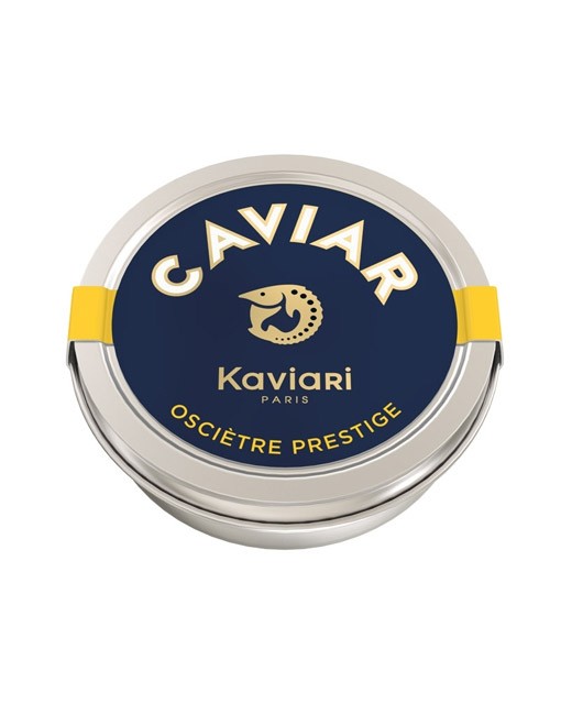 Osetra Prestige Caviar 125g - Kaviari - edelices.co.uk