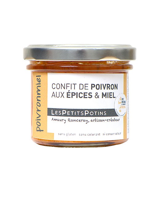 Red pepper confit with honey and thyme - Les zapéros d'Ann-Zo ...