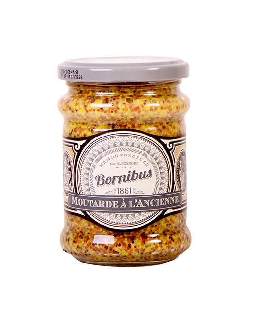 Old style grainy mustard - Bornibus - edelices.co.uk