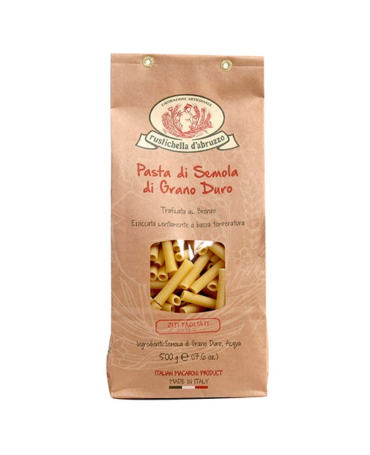 Ziti tagliati pasta - Rustichella d'Abruzzo - edelices.co.uk