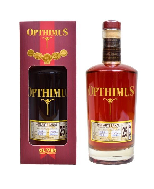 Opthimus Rum 25 years old - edelices.co.uk